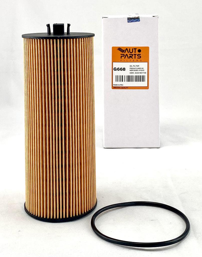 G668 FILTRO ACEITE - FREIGHTLINER,MANN & HUMMEL HU9452X,MAHLE OX174D ...