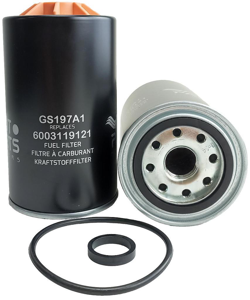 GS197A1 FILTRO COMBUSTIBLE SEPARADOR - CUMMINS - FORD,KOMATSU ...